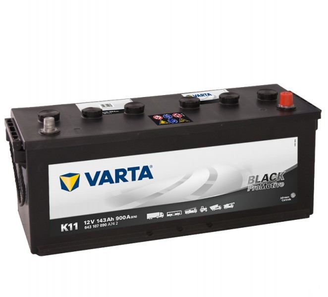 Autobaterie Varta ProMotive BLACK 643107, 12V / 143Ah / 900A
